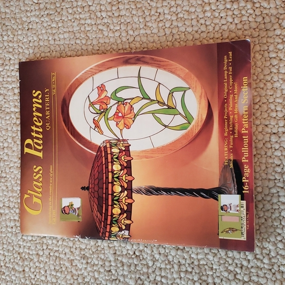 Zan*Art | Art | Glass Patterns Include Farmer And Plowpeonies In ...